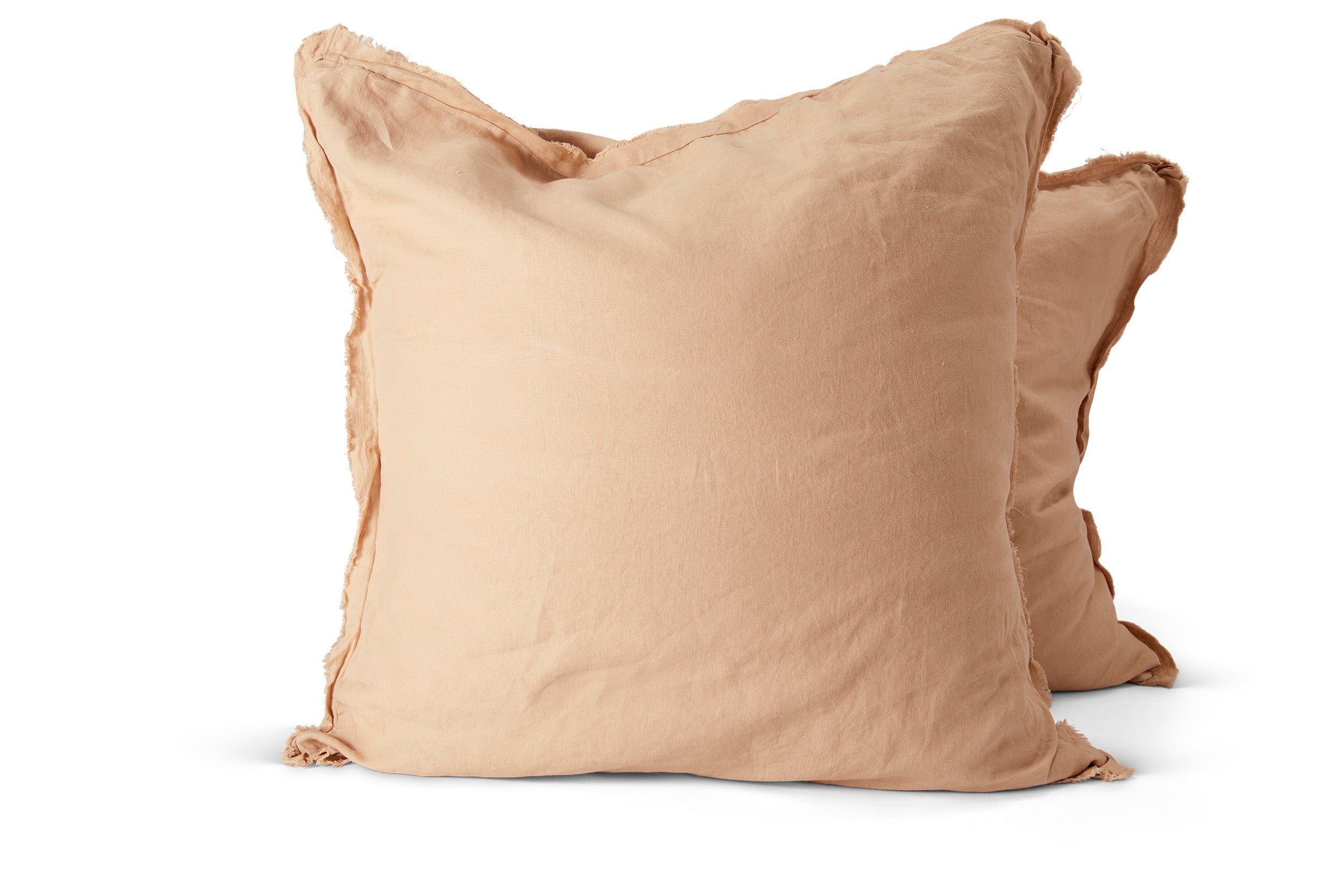 Linen European Pillow Set: Biscuit – Citizen Nomade Store