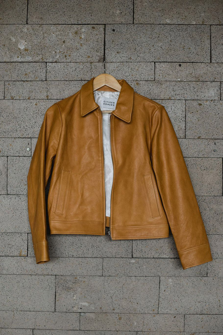 THE PARKER LEATHER JACKET – Citizen Nomade Store